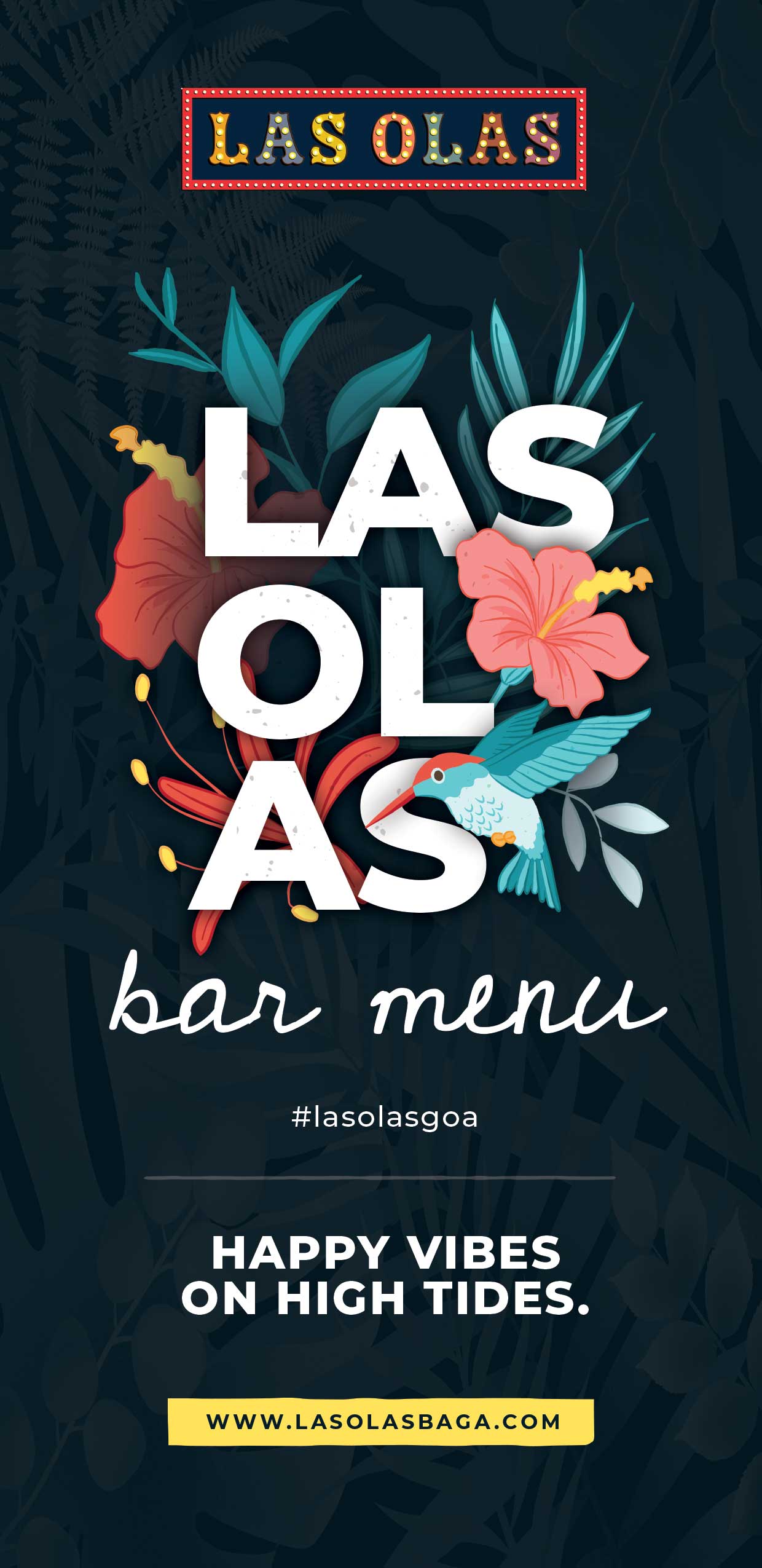 Bar Menu - Las Olas